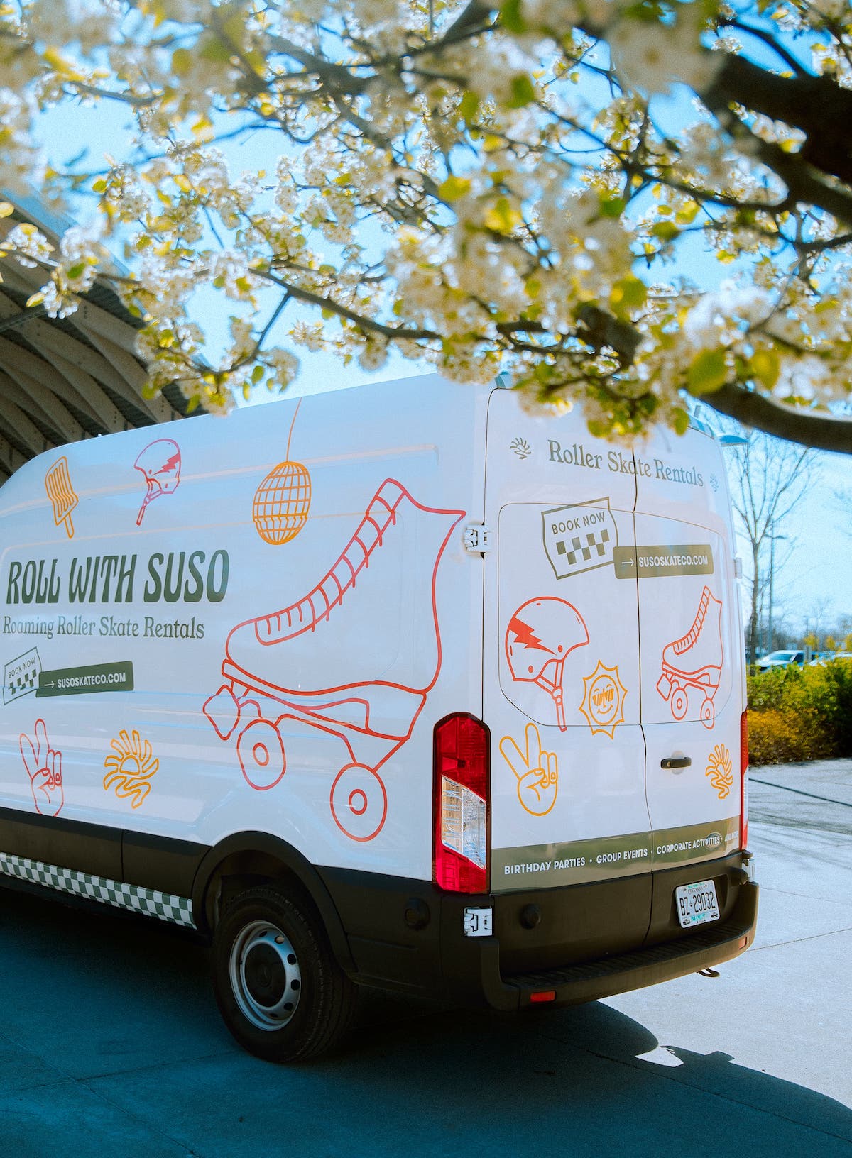 Roaming Roller Skate Van | SUSO Skate Co.